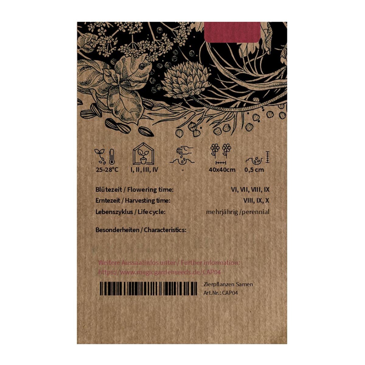 Chili 'Tabasco' (Capsicum frutescens) - ca. 10 Samen