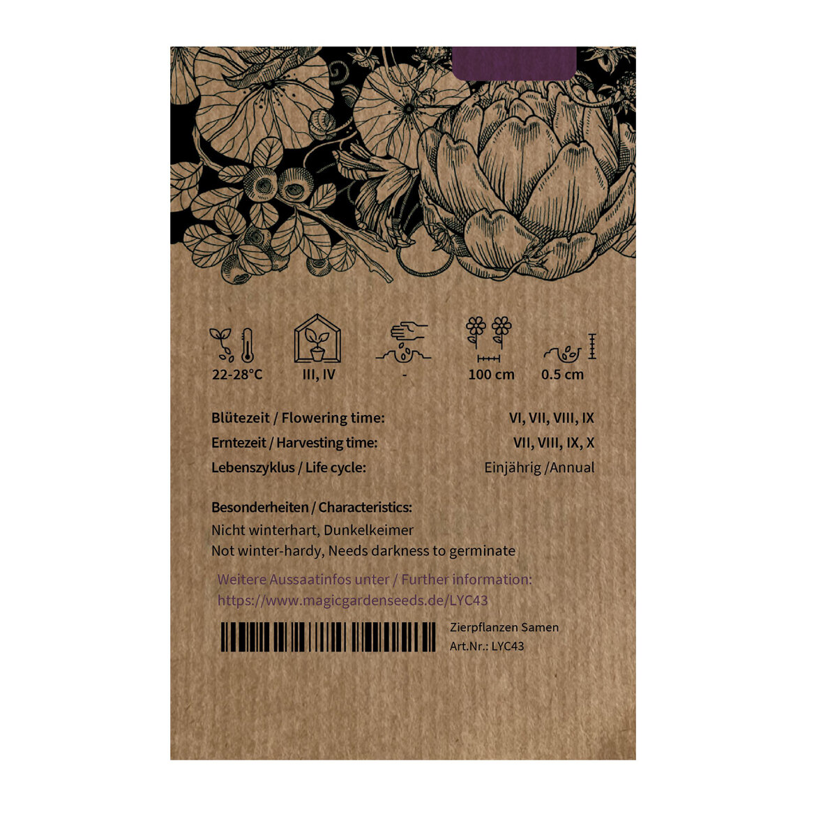 Wildtomate 'ABC Potato Leaf' (Solanum lycopersicum) Samen